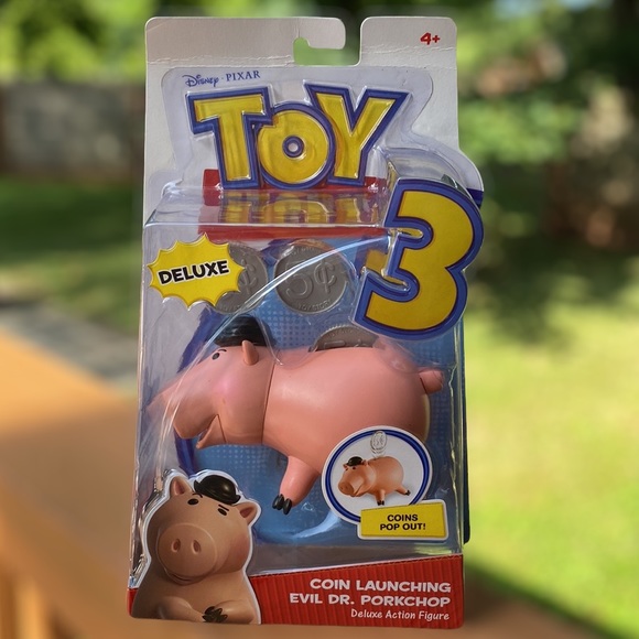 Disney | Toys | Toy Story 3 Coin Launching Evil Dr Porkchop Hamm Pig ...